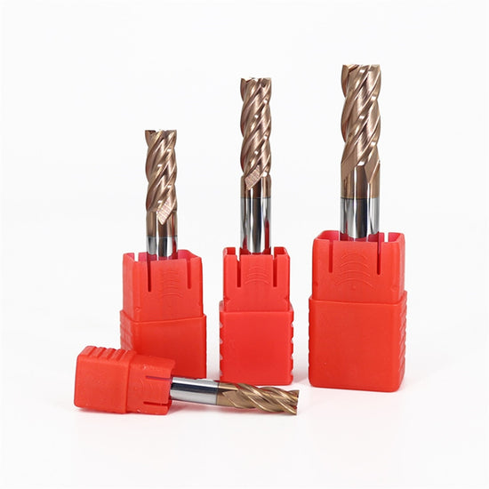 Augusttools HRC55 End Mill Keyseat Milling Cutter Alloy Coating Tungs ...